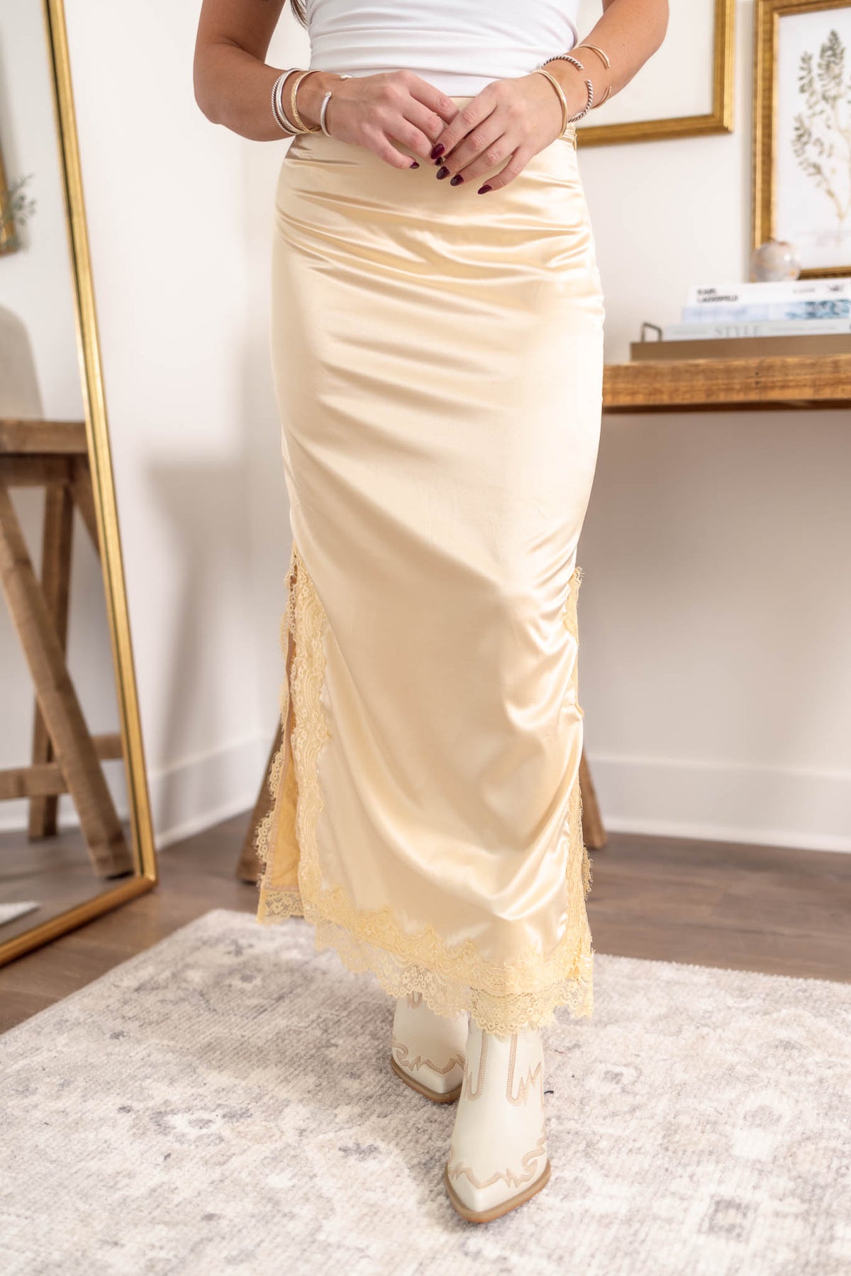 Felicity Midi Skirt — Steel Mill Collective